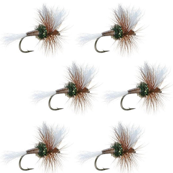 H & L Variant Classic Dry Fly - 6 Flies Hook Size 14 - Midcurrent