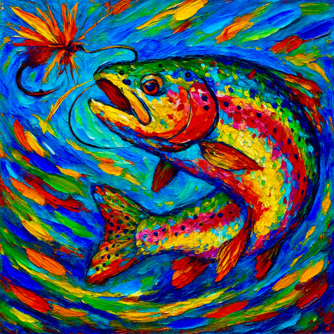 “Rainbow Strike” – Limited Edition Print by Randall Scott Porter ...