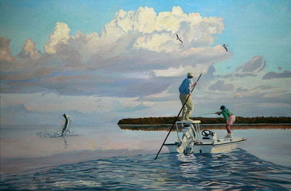 "Cut Glass" Peter Corbin Fly Fishing Art | MidCurrent - Midcurrent